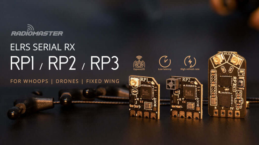 RP2 ExpressLRS Nano Receiver - TekRC EU