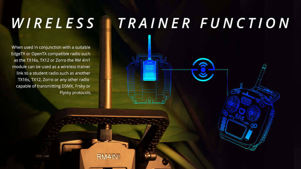 RadioMaster RM 4in1 Module (JR/Nano bay Multi-Module 2,4GHz) - TekRC EU
