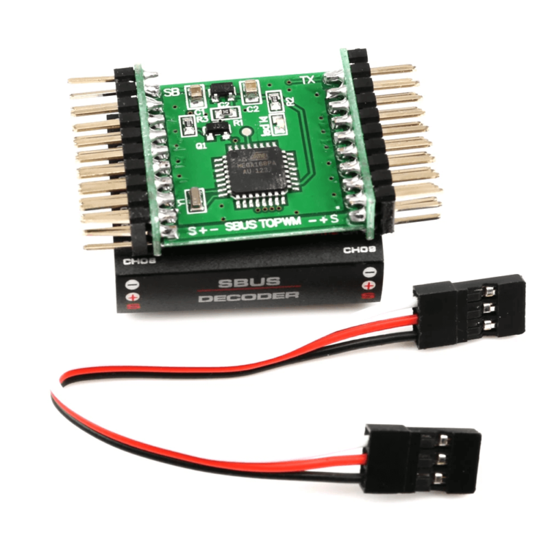 16 channel SBUS to PWM or PPM signal converter (programmable) - TekRC EU