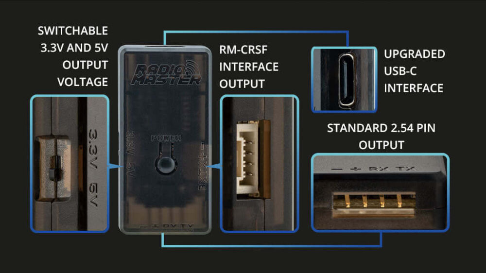 RadioMaster ExpressLRS USB UART Flasher V2 - TekRC EU